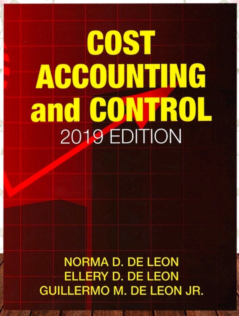 COST ACCOUNTING AND CONTROL 2019 ED. | Lazada PH