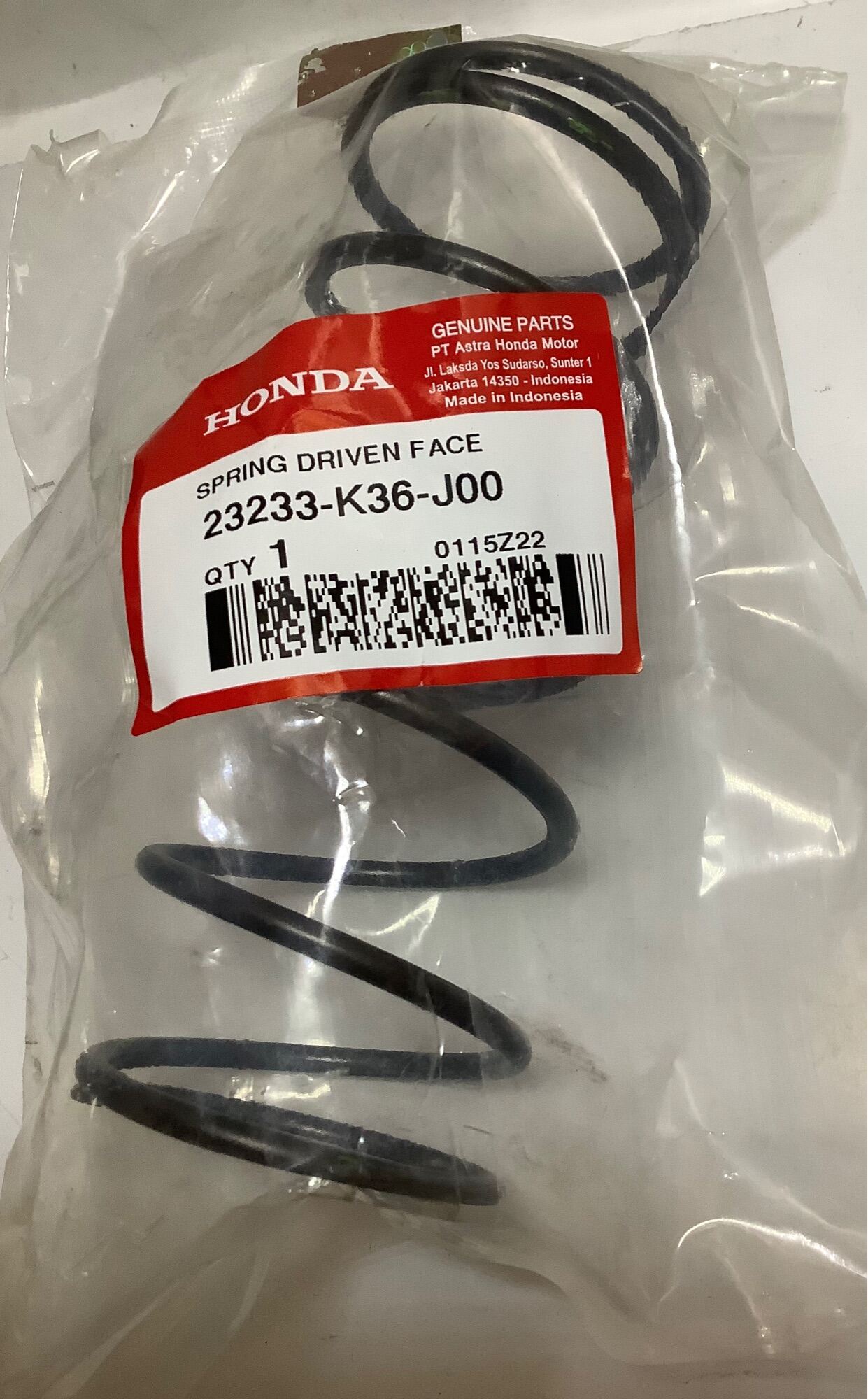 HONDA CLICK 150 CENTER SPRING ORIGINAL 23233-k36-J00 | Lazada PH