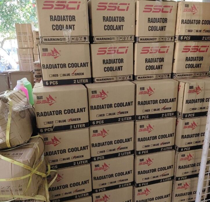 RADIATOR LONG LIFE COOLANT 2 LITERS GREEN & PINK & BLUE SSCI (READY TO ...