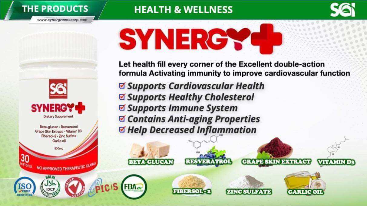 SYNERGY PLUS 30 softgels | Lazada PH