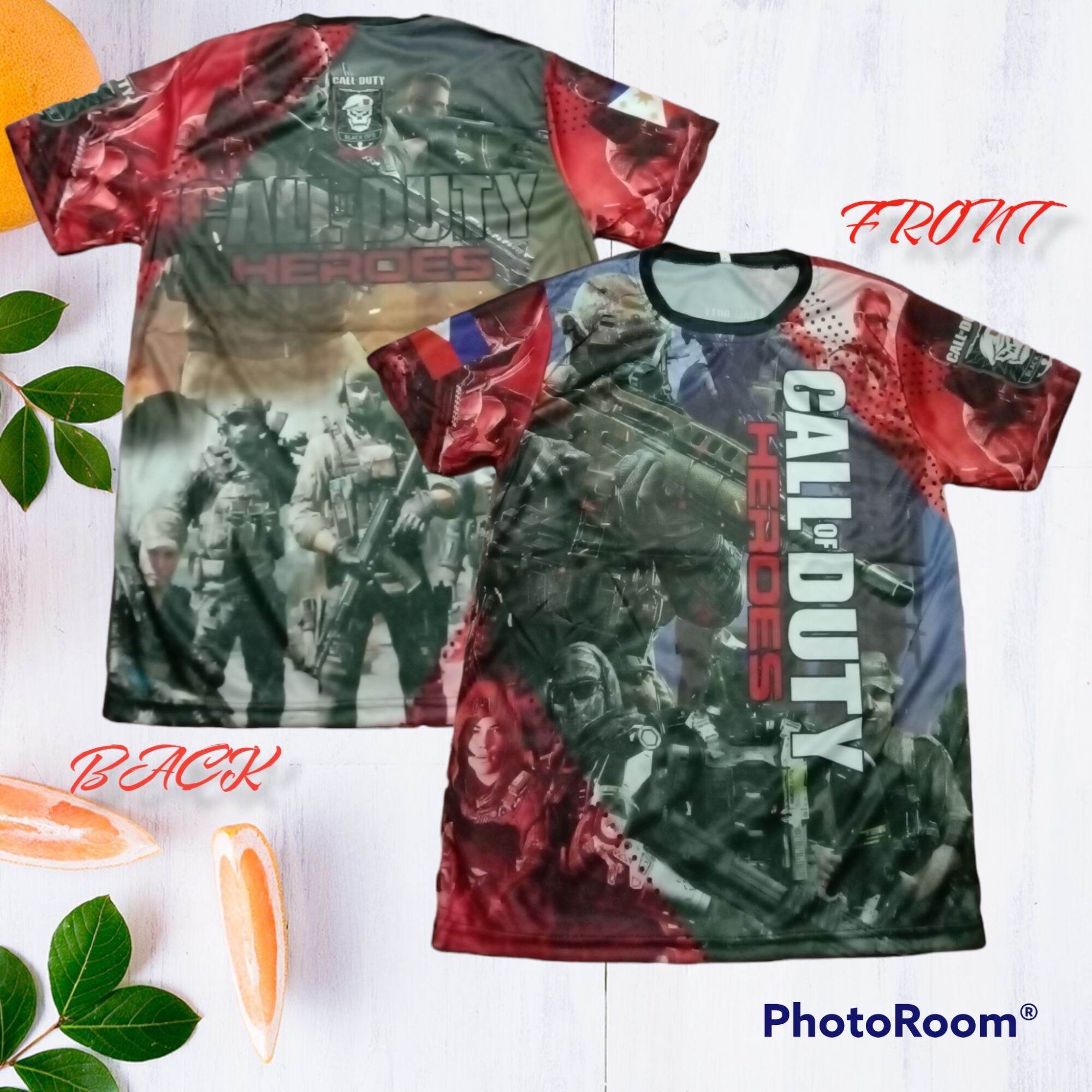 Call of duty shirt Full sublimation unisex | Lazada PH
