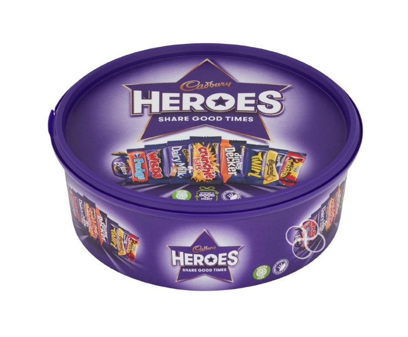 Cadbury Heroes Chocolate Tub 600g | Lazada PH