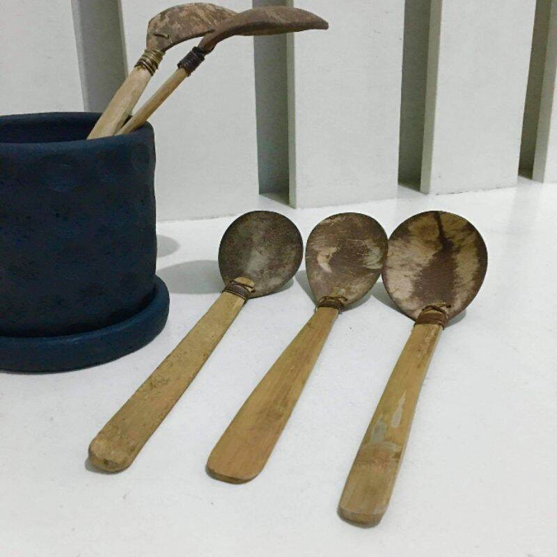 Large Native Bao Sandok / Sandok Bao / Coconut Ladle (15 inches ...