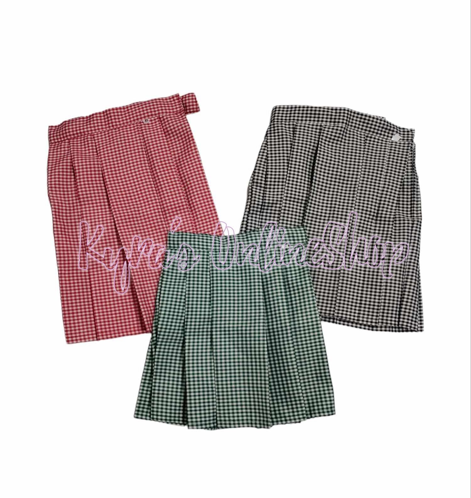 Palda (Skirt) Checkered School Uniform | Lazada PH
