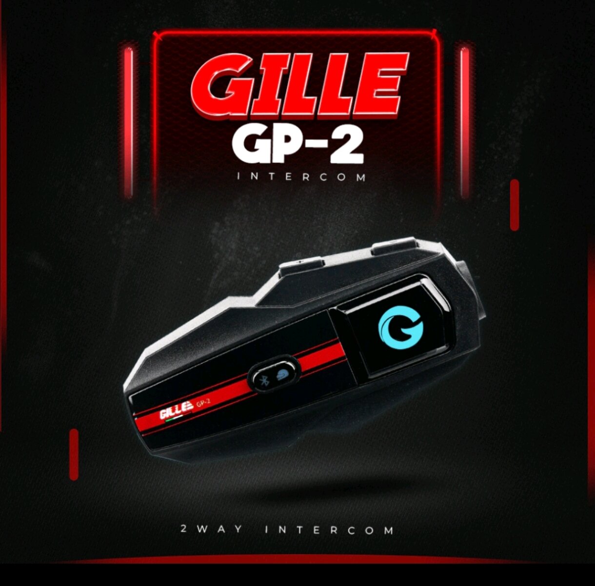 GILLE GP2 BLUETHOOT 2 WAY INTERCOm for HELMETS | Lazada PH