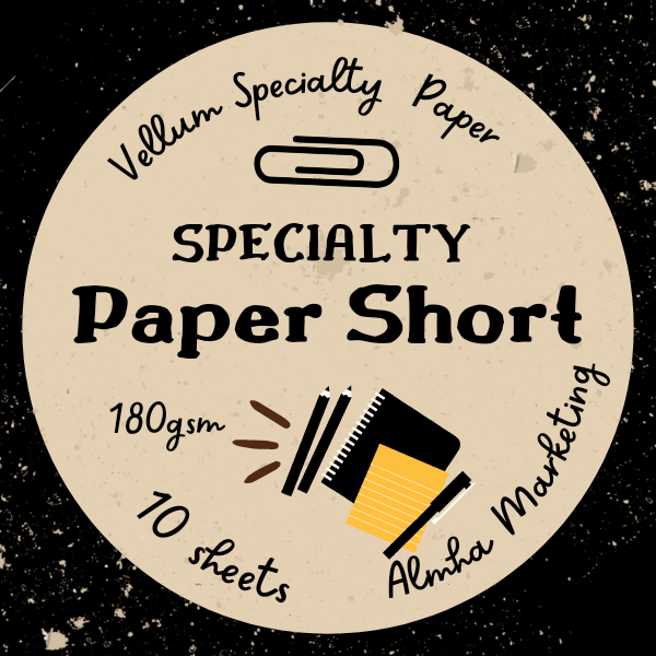 Vellum Specialty Paper Short 180gsm (10sheets) | Lazada PH