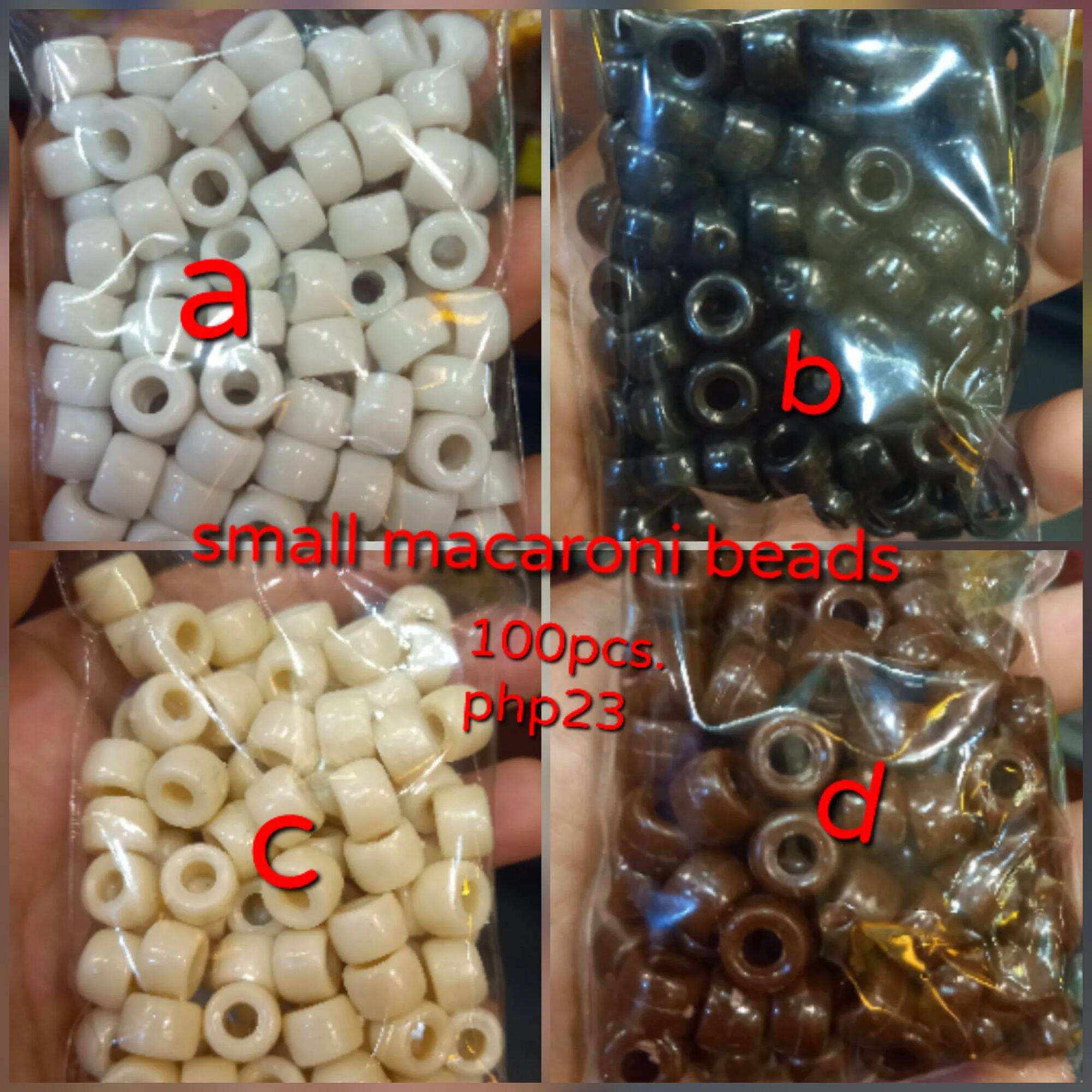 Macaroni Beads Small, Sold per Pack, 100 pcs per pack. | Lazada PH