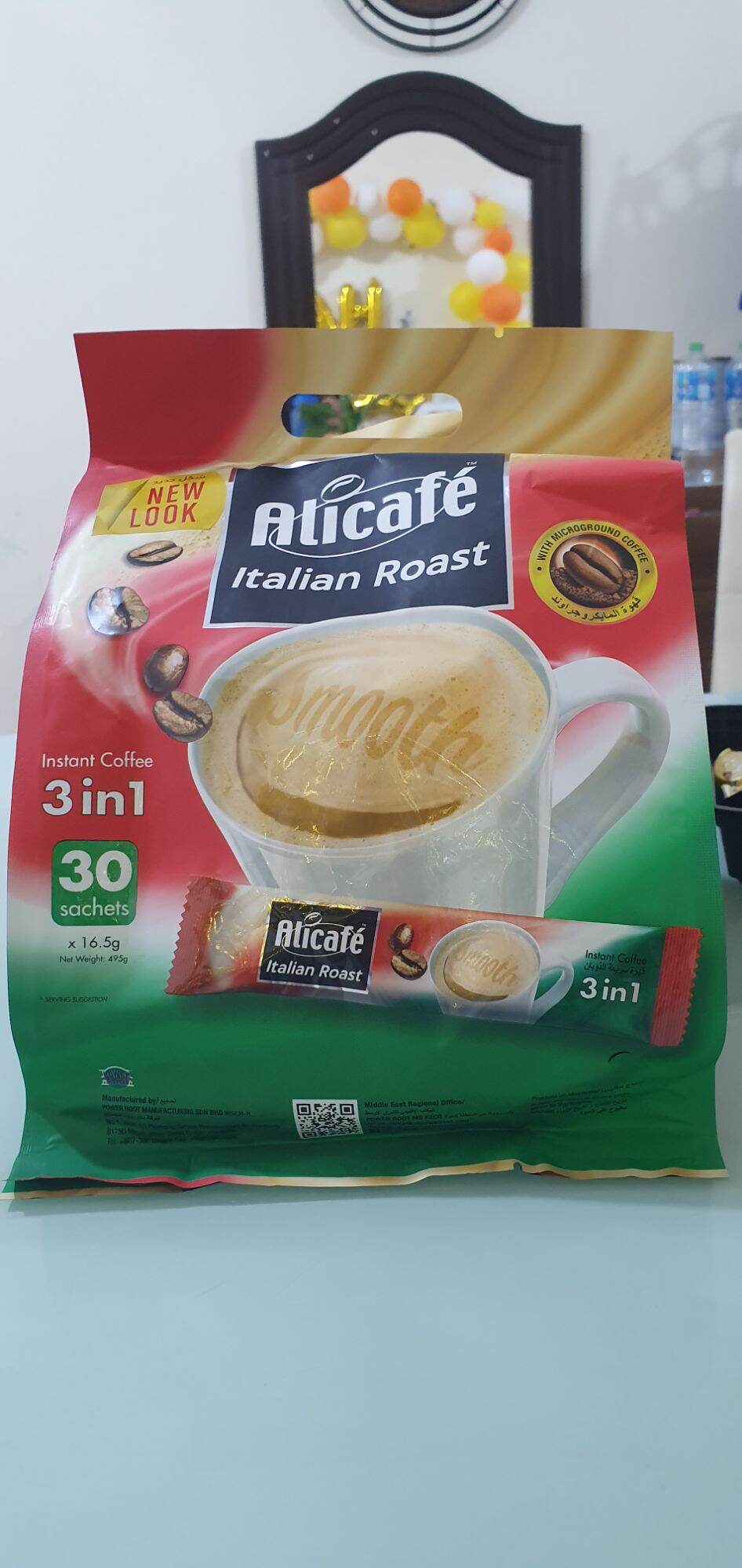 SALE ORIGINAL ALICAFE ITALIAN ROAST 3IN1 INSTANT COFFEE (30 sachets x ...
