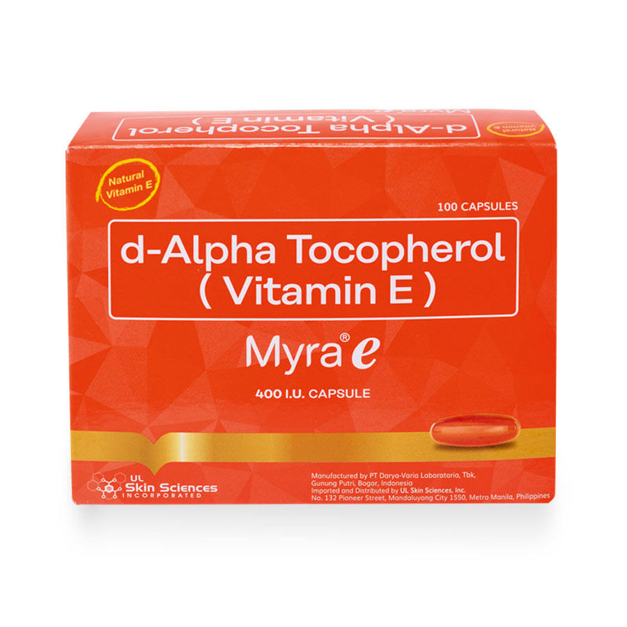 MYRA E 400 IU [100 capsules] No.1 Vitamin E | Lazada PH
