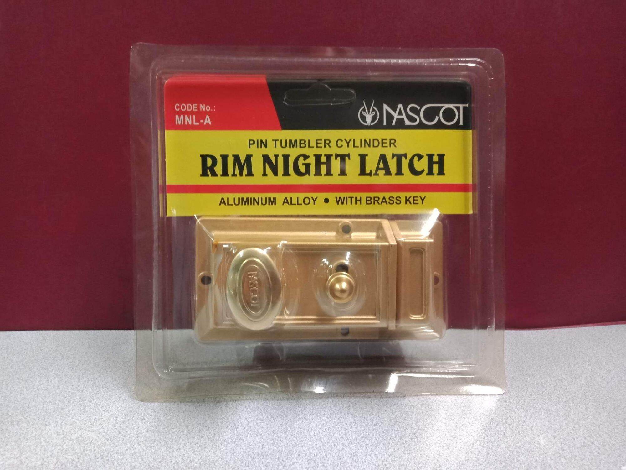 Unistar/ Mascot RIM Night Latch with 3x brass keys | Lazada PH