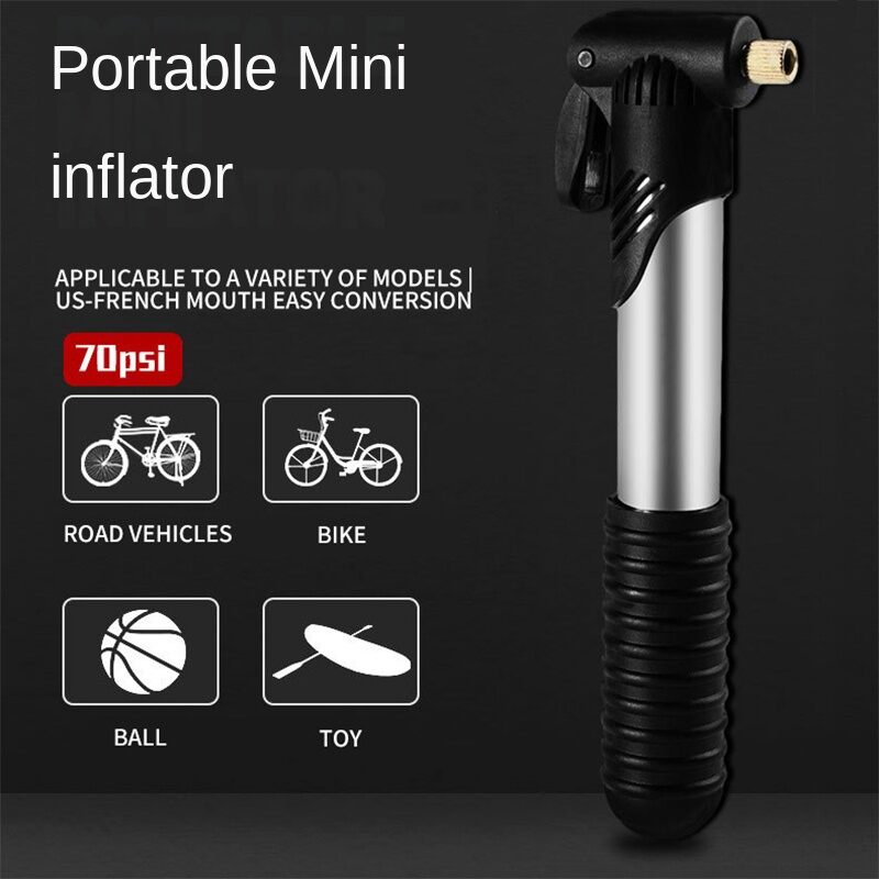 Portable Bicycle Inflator Mini MTB Bike Pump Hand Air Pump Scharder ...