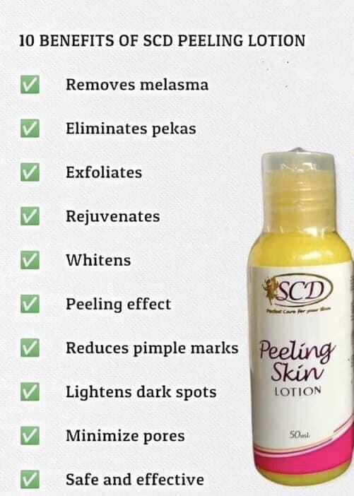 SCD Peeling Skin Lotion 50ml | Lazada PH