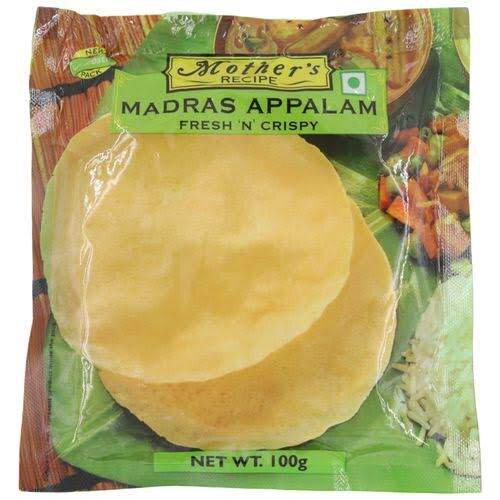 Mothers Madras Appalam Papad 100g | Lazada PH