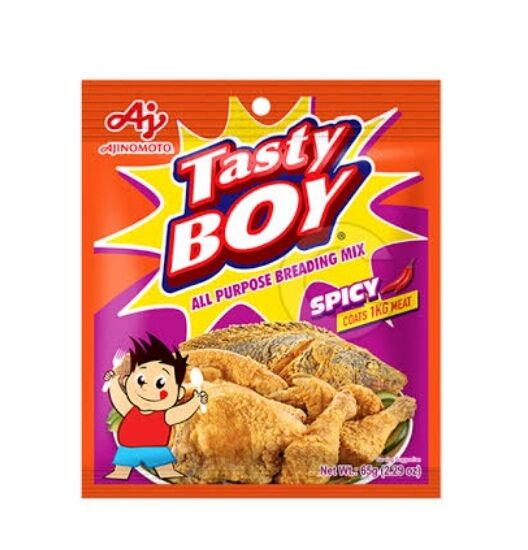 TASTY BOY BREADING FRYING MIX,SPICY 67g. | Lazada PH