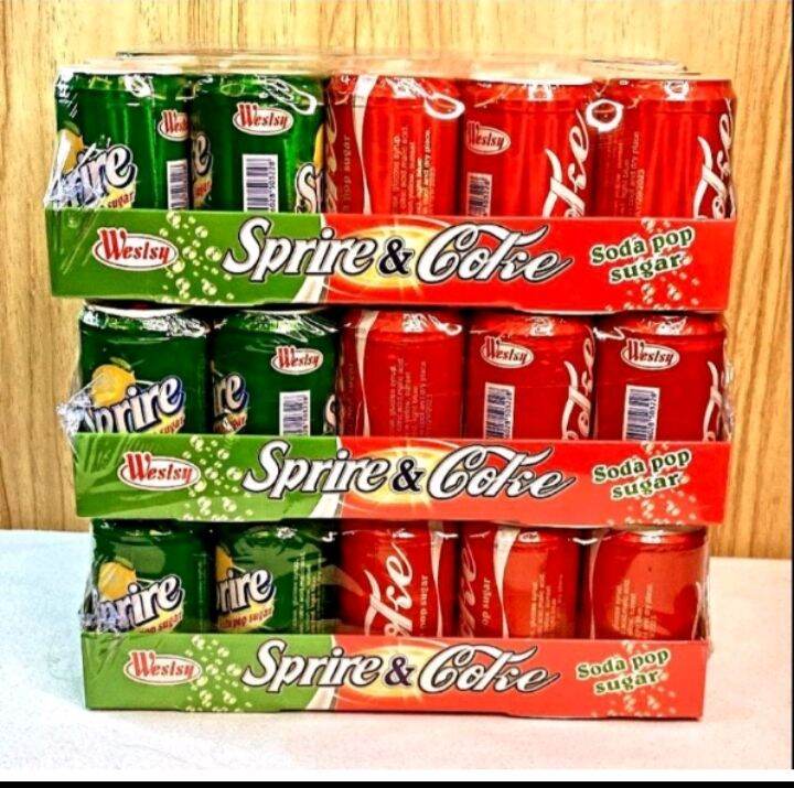 SUPERSHOP 20 PCS FUNTI ,SPRITE & COKE SODA POP SUGAR CANDY ,LOOTBAG ...