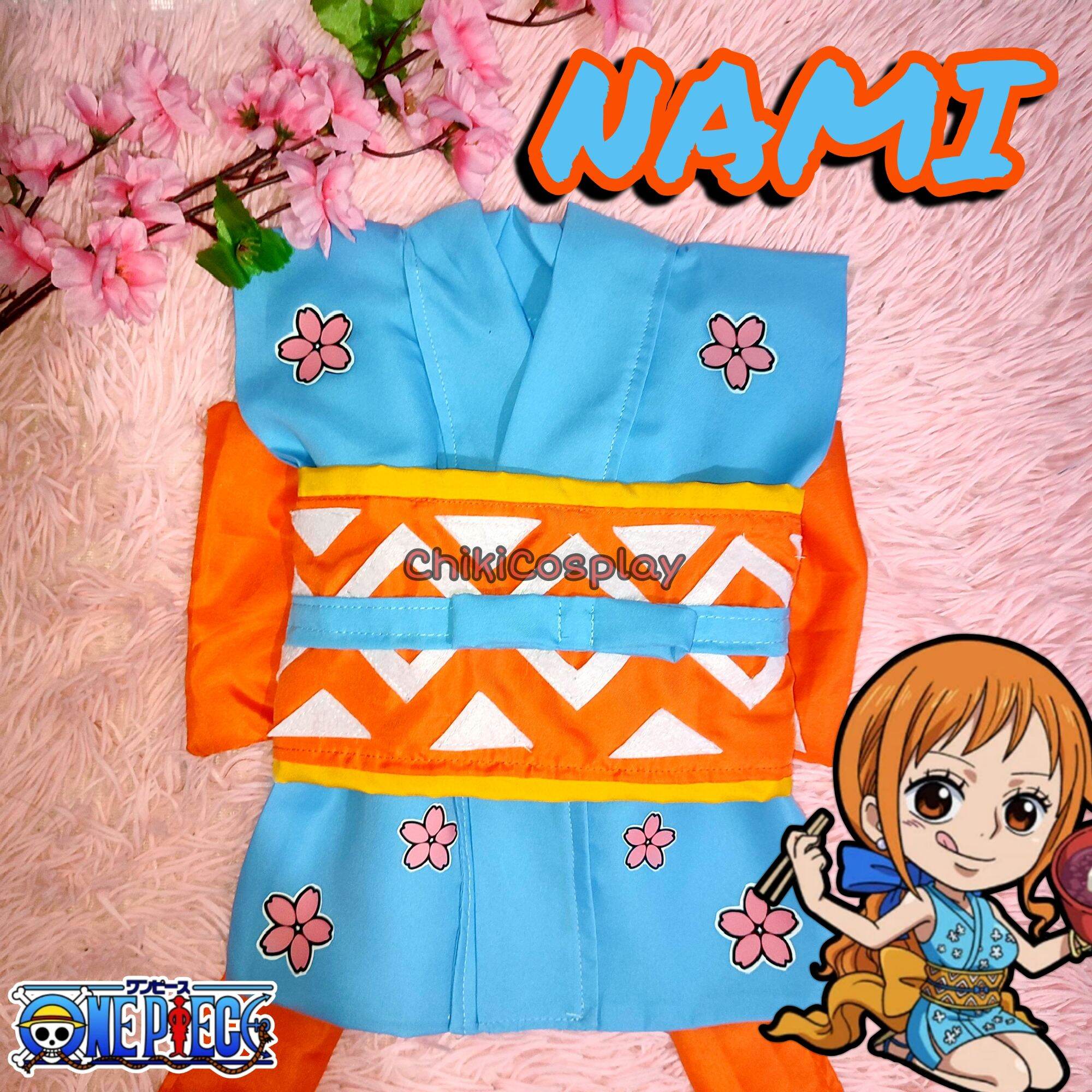 ONE PIECE NAMI COSTUME COSPLAY FOR KIDS | Lazada PH