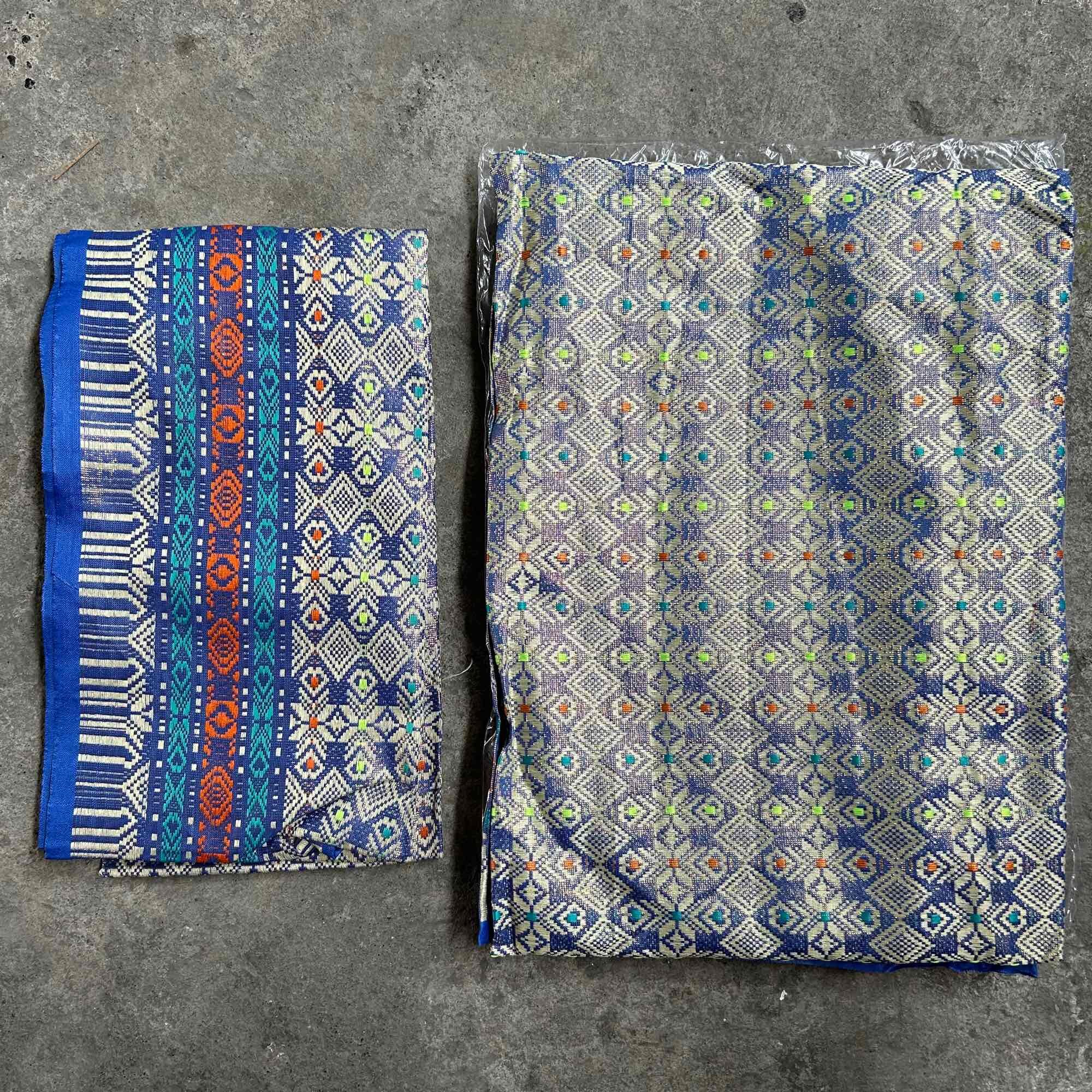 BATIK Fabric Sash | Songket Cloth Textile | Batik Metallic Gold ...