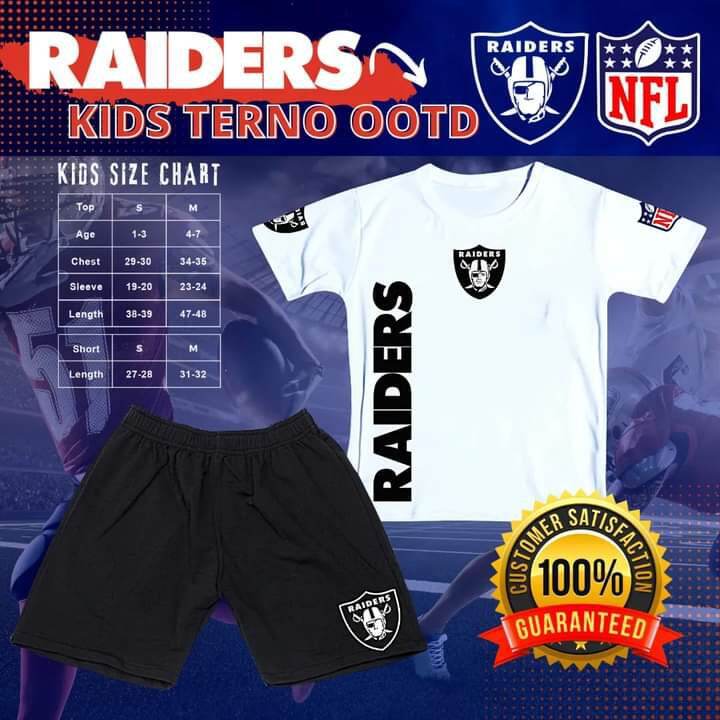 RAIDERS KIDS TERNO | Lazada PH
