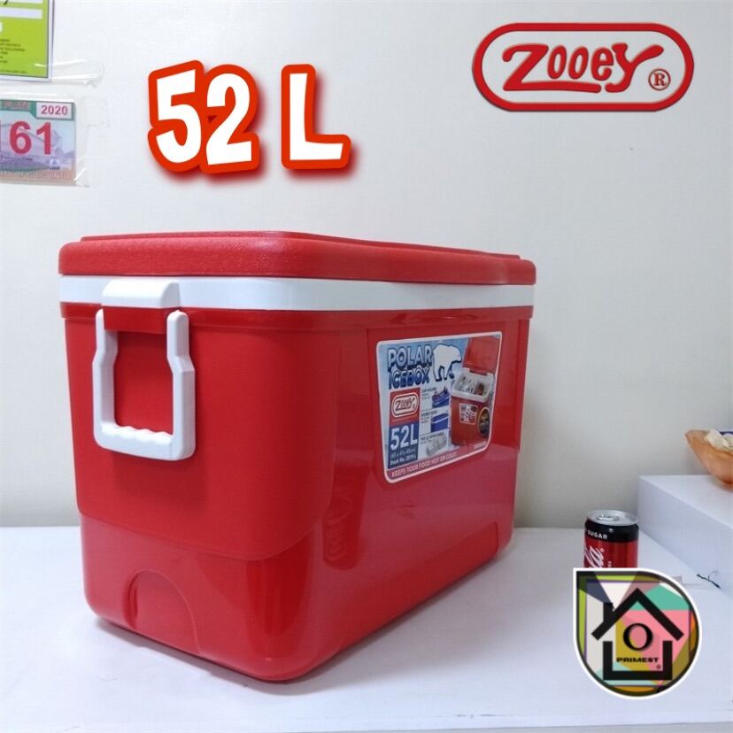 Zooey COOLER BOX Polar Ice Box Chest Insulated Cooler Ice Box Large 52 ...
