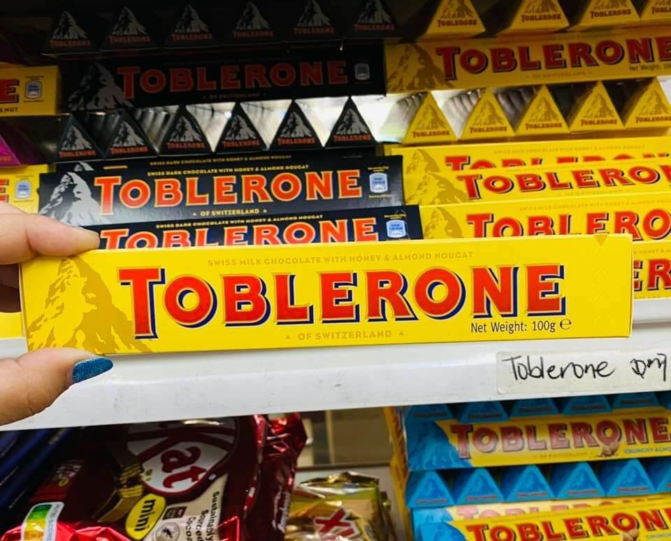 toblerone chocolate 100 grams 5 flavors to choose | Lazada PH