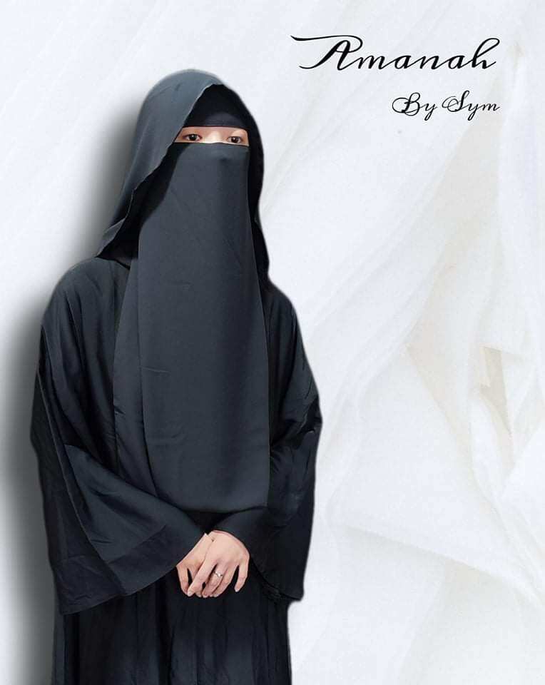 SUPER LONG BUTTERFLY NIQAB | Lazada PH