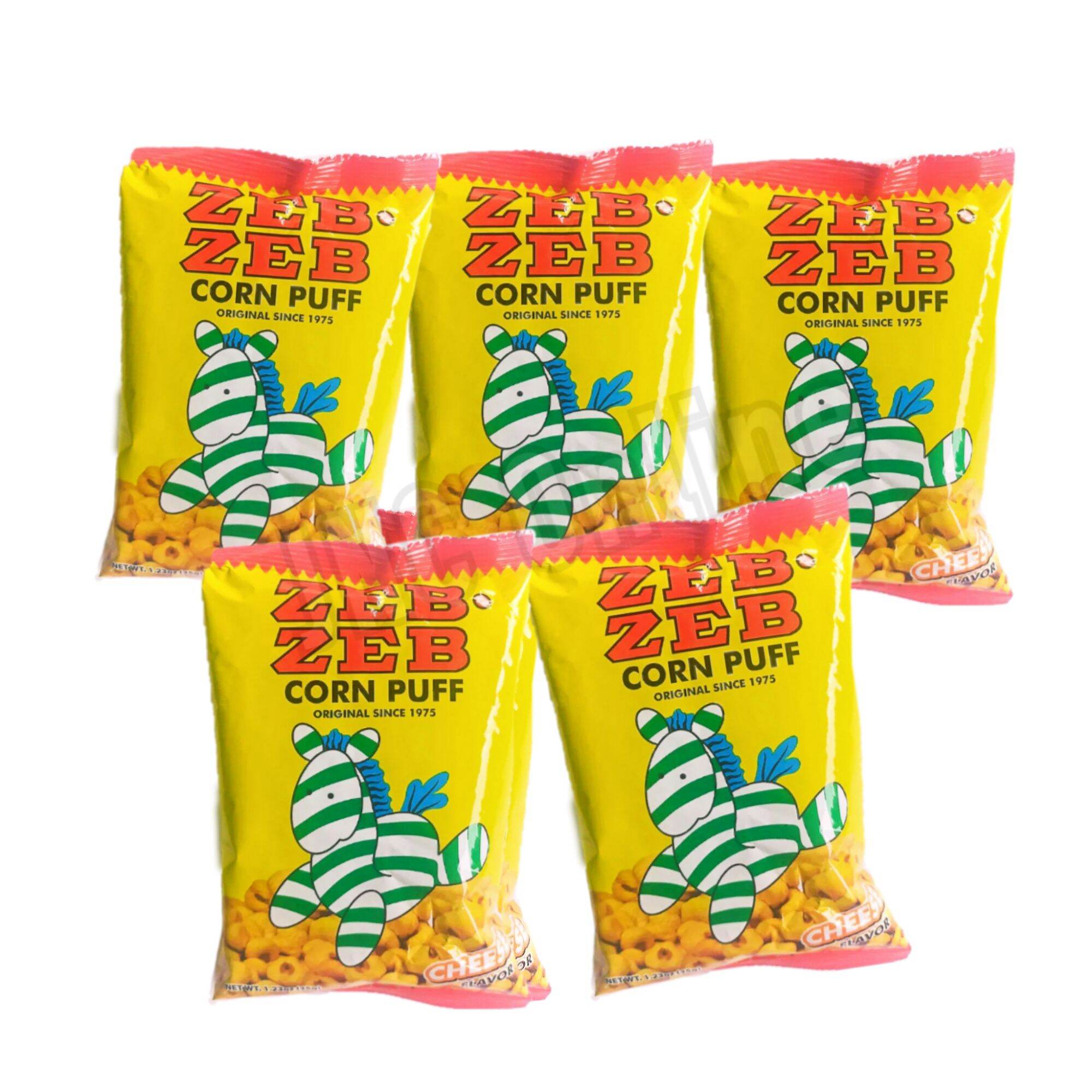 1 Pack | Zeb-Zeb Corn Cheese Puffs Pinoy OG Snacks 35g Jumbo Pack | Lazada PH