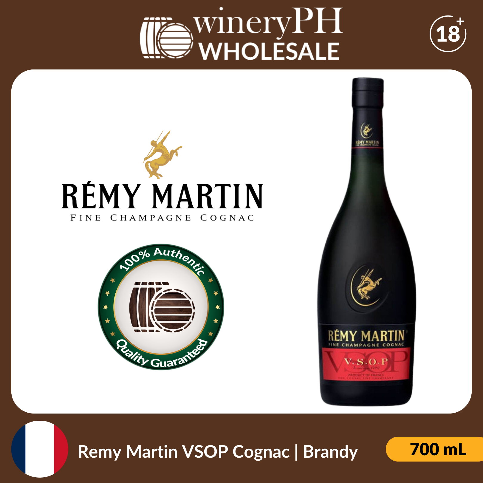 Remy Martin VSOP Cognac | Brandy | WINERY PH WHOLESALE | Lazada PH