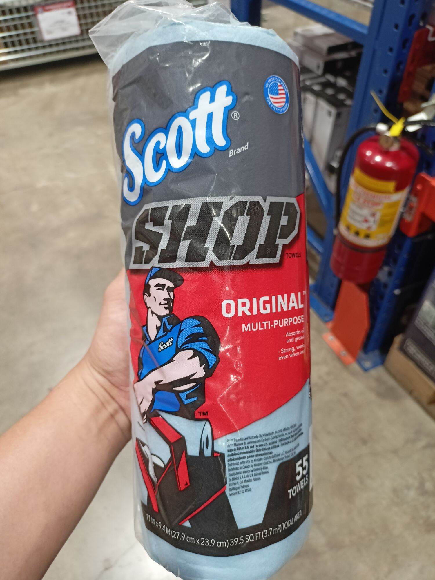 Scott Shop Towel 55 Sheet Roll | Lazada PH