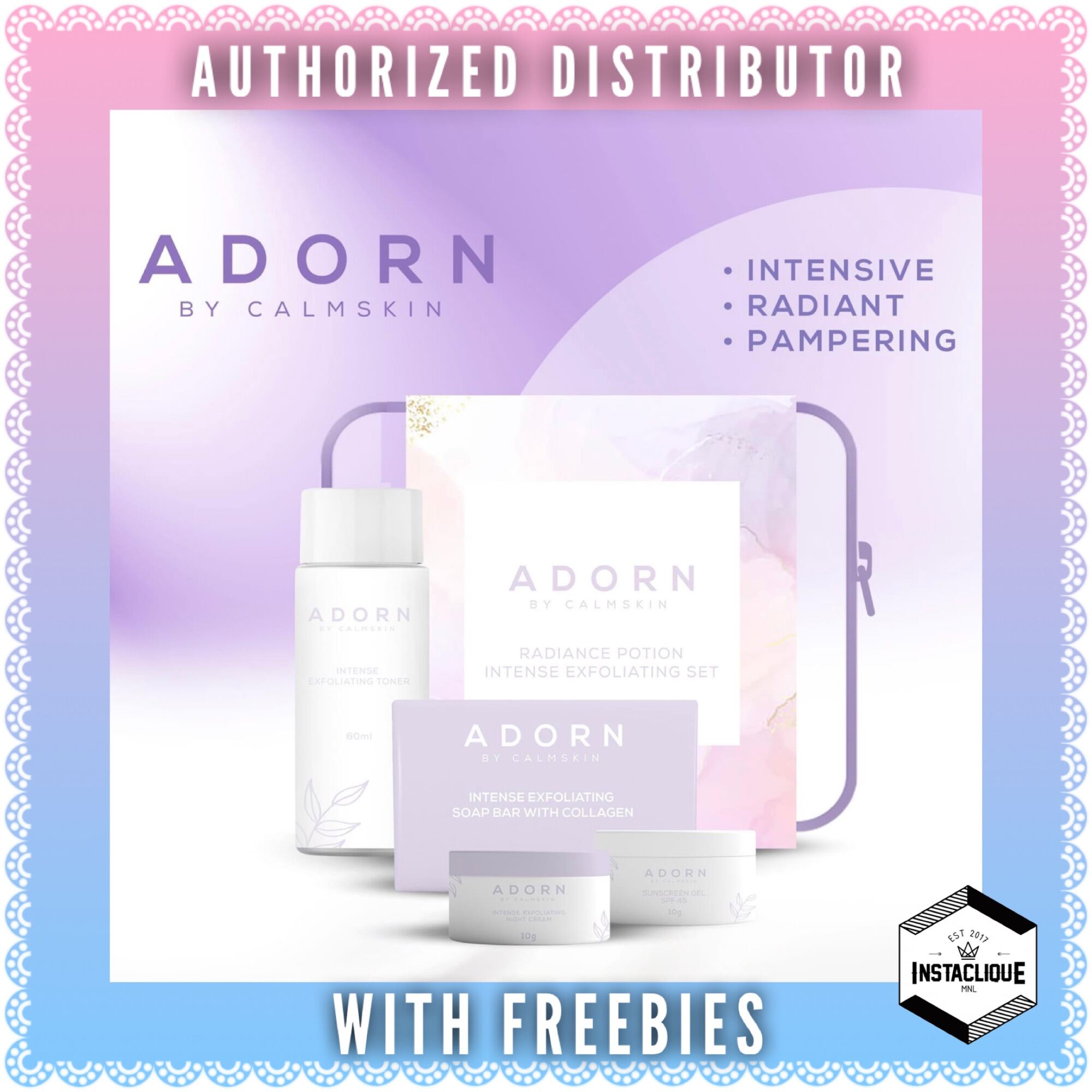 Adorn by Calmskin Radiant Potion Intense Exfoliating Set | Lazada PH