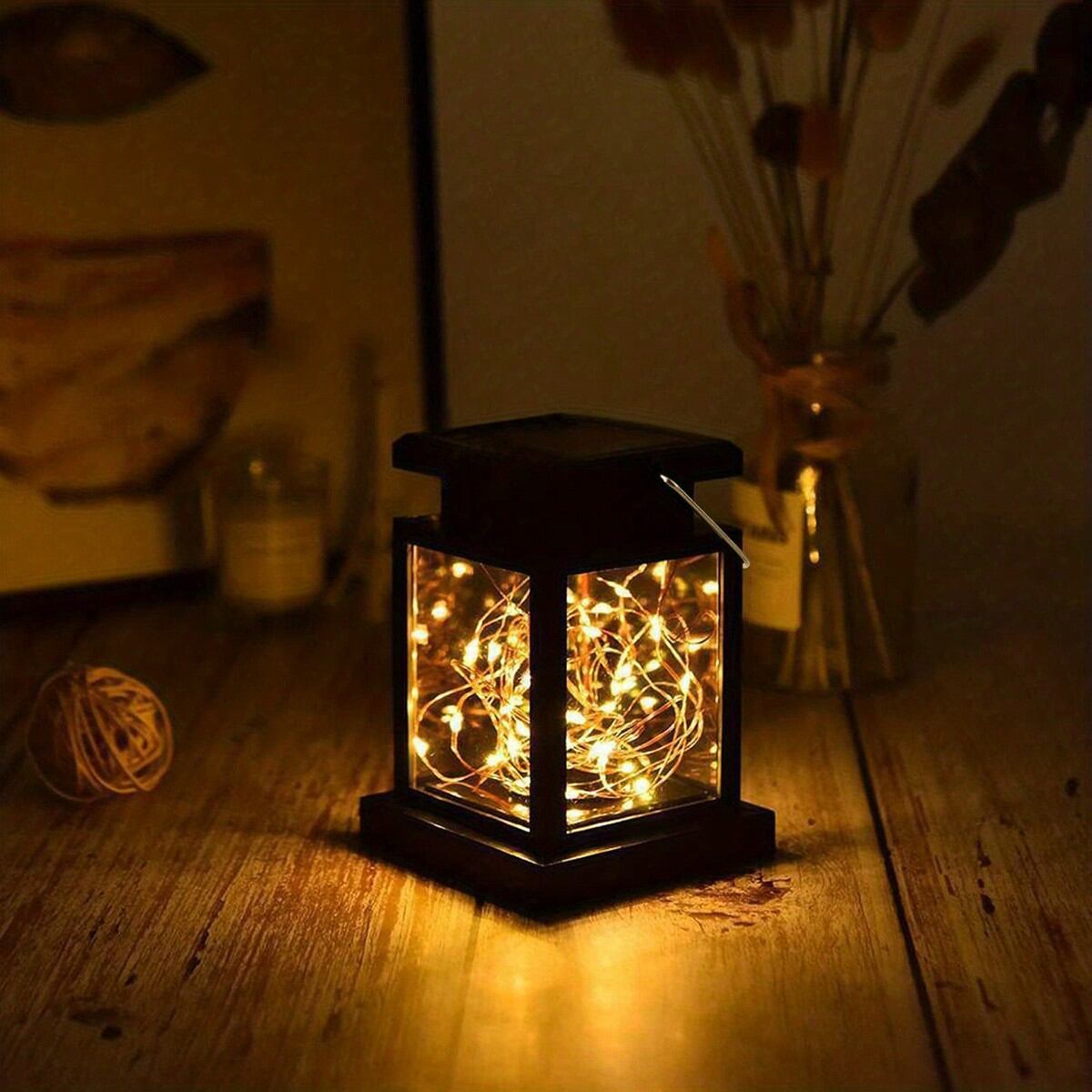 Solar Star Copper Wire Lamp Garden Decoration Waterproof Outdoor Solar ...