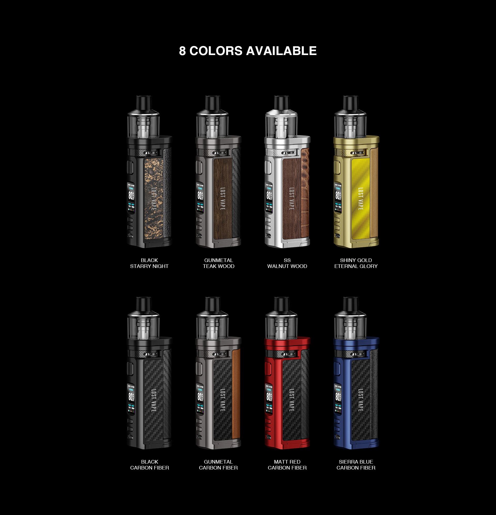 Lostvape Centaurus Q80 Pod mod Kit Complete Set Ursa nano xlim vipo ...