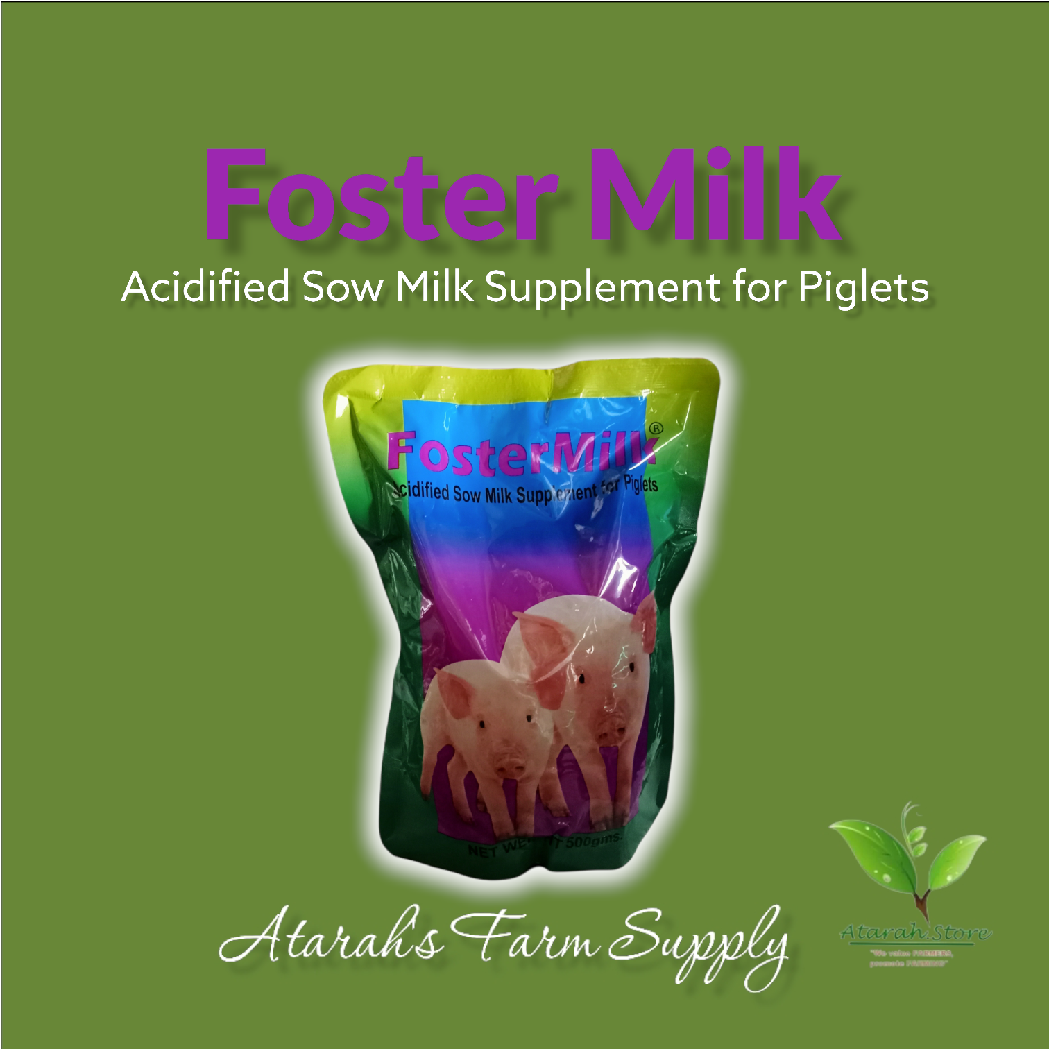 FOSTER MILK 500gms (Acidified Sow Milk Supplement for Piglets) | Lazada PH