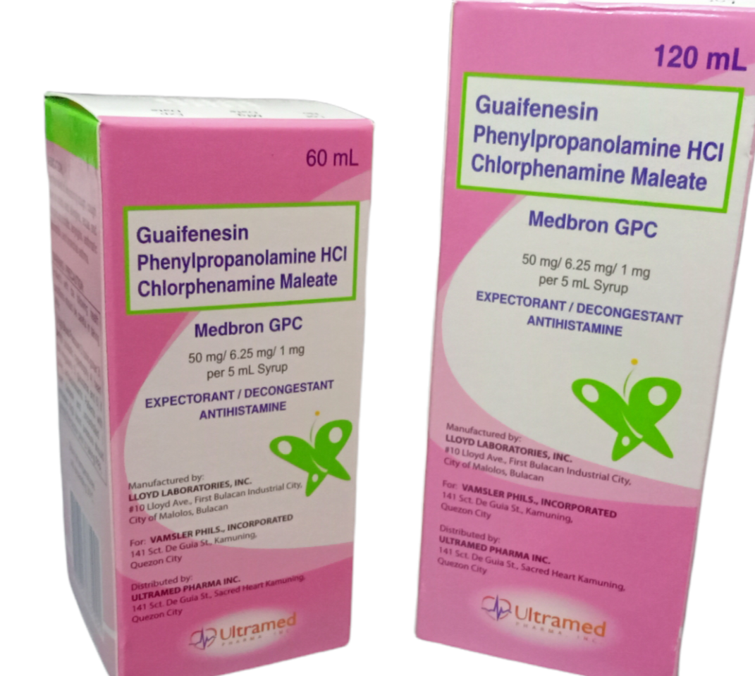 Medbron GPC Syrup 120ml | Lazada PH