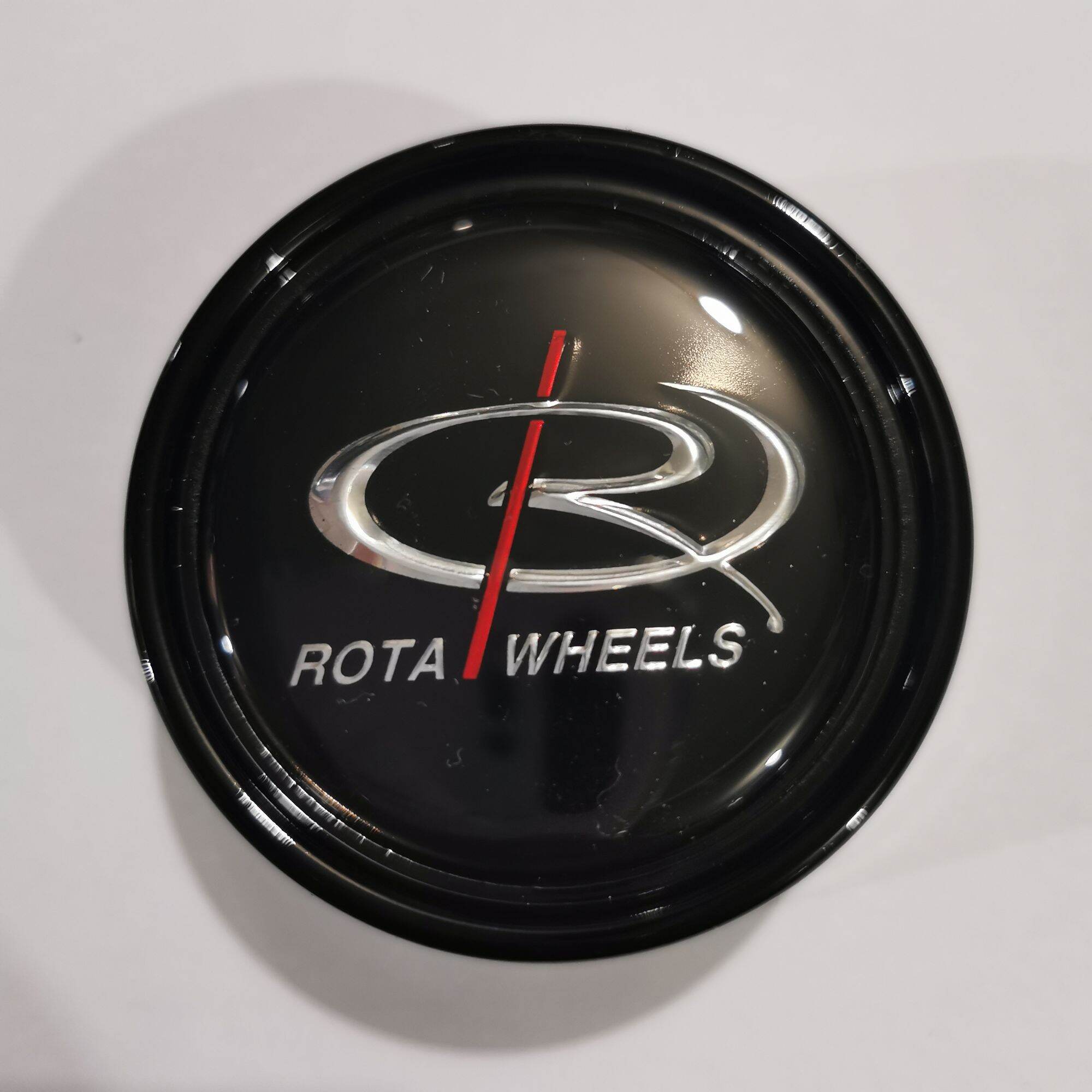 Rota Elevated Center Caps set of 4 pieces Brand new Original Glossy ...