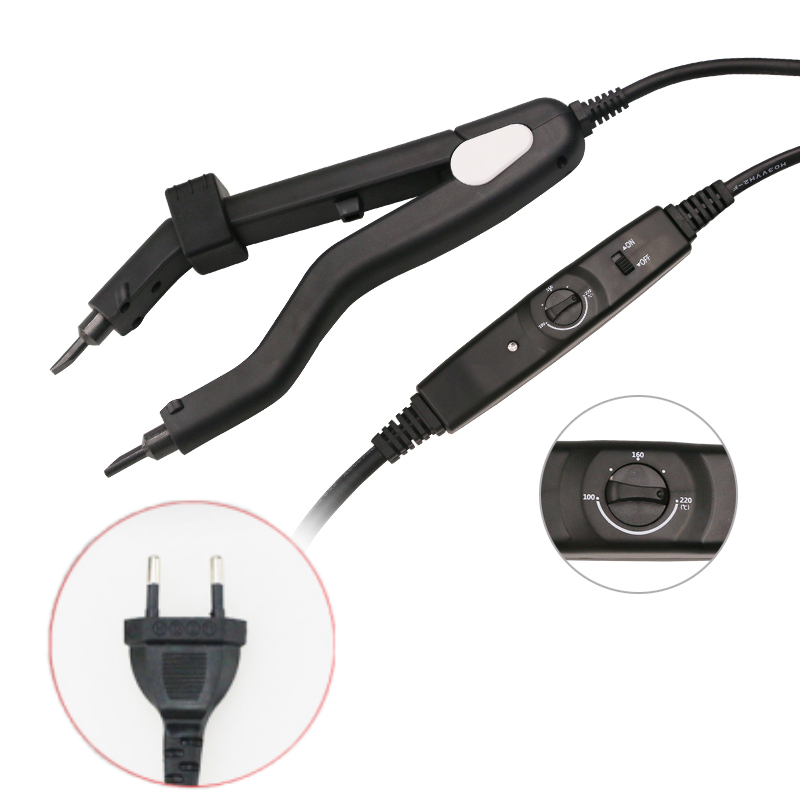 LOOF mini hair extension Hair Extension Iron 220 degree Heat loof mini ...