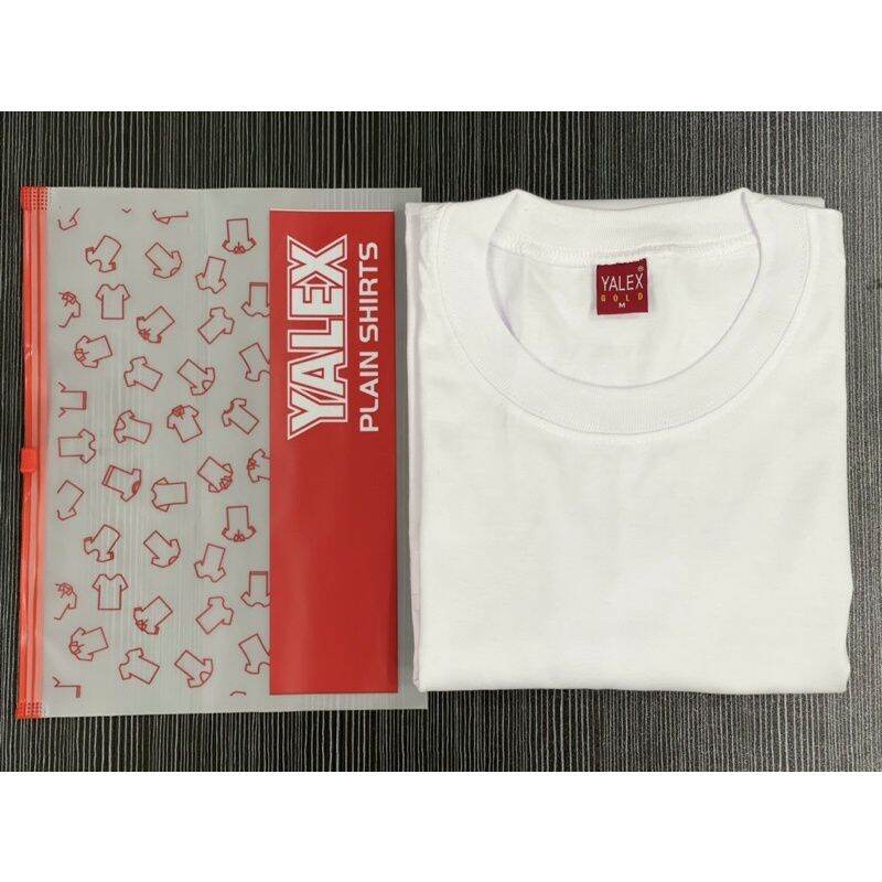 YALEX GOLD/REDTAG PLAIN WHITE T-SHIRT HIGH QUALITY | Lazada PH