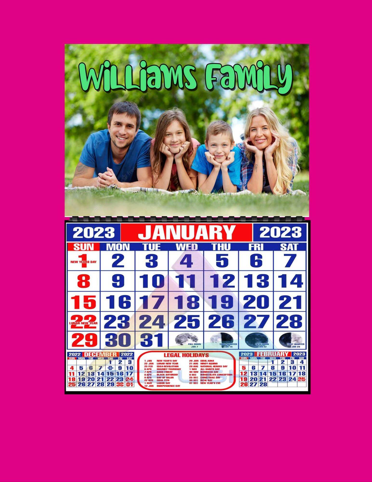 PERSONALIZED CALENDAR | Lazada PH