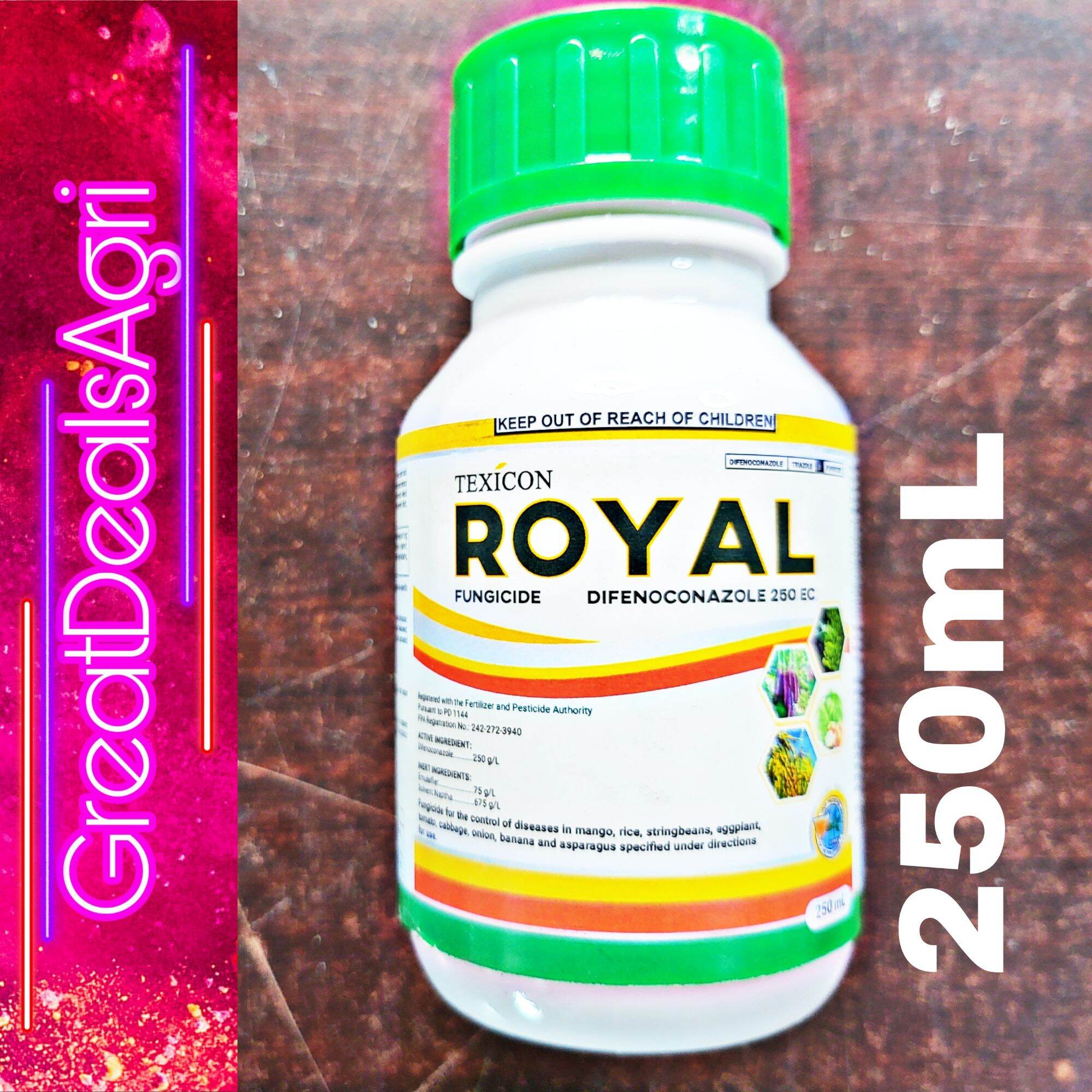 ROYAL 250 EC DIFENOCONAZOLE FUNGICIDE (250mL) TEXICON | Lazada PH