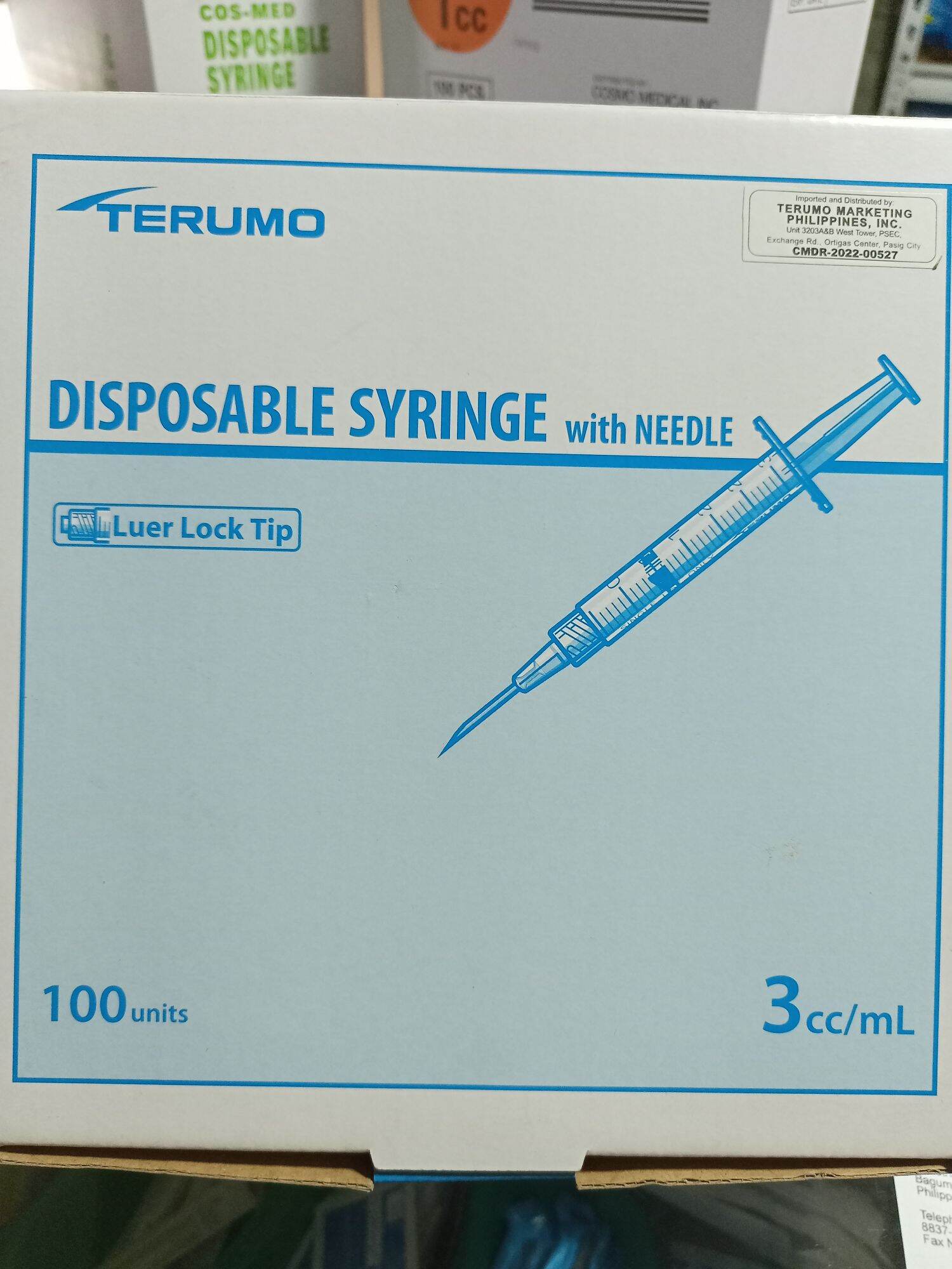 3CC/1cc/5cc/10cc Terumo Syringe 100pcs per box | Lazada PH