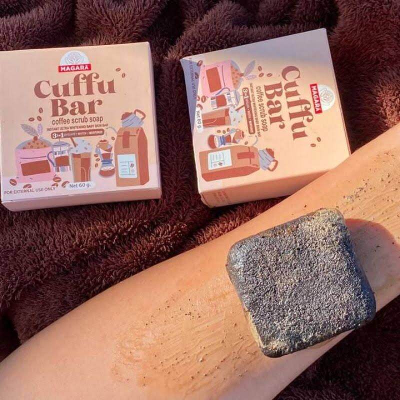 [DLM] Cuffu bar coffee scrub soap cuffu buff by Magara skin whitening ...