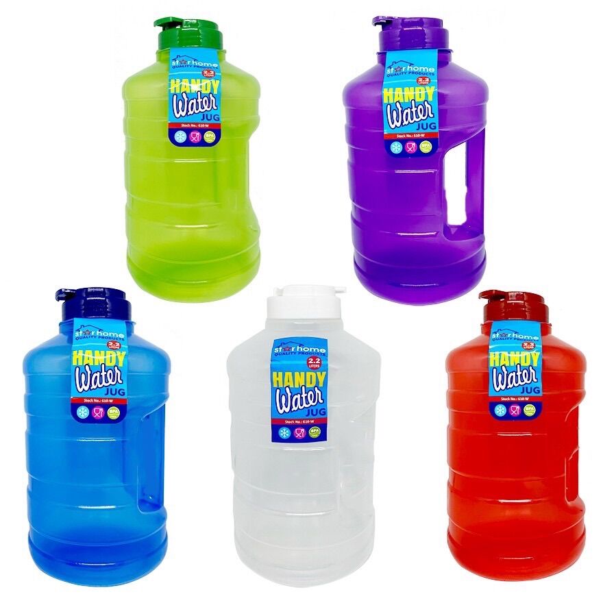 2.2L Water Jug Sports Bottle Baunan Pitcher Pitsel Pitchel Gym Bottle ...