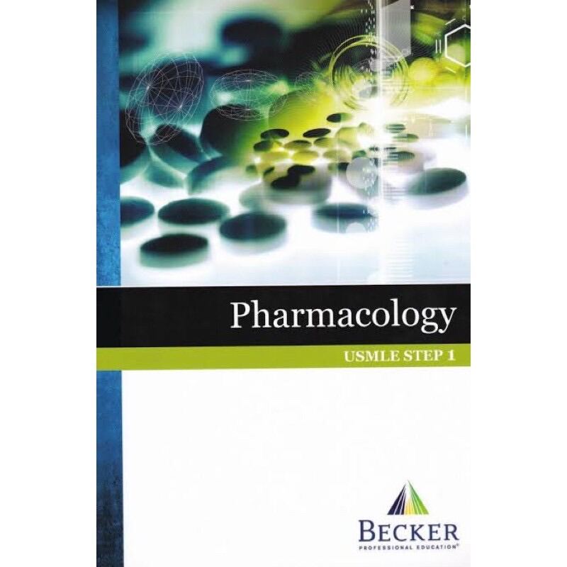 Becker Pharmacology USMLE Step 1 Medicine Reviewer | Lazada PH