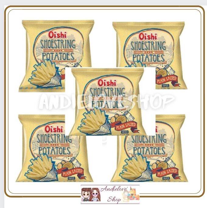 [FOOD] Oishi Shoe String Potatoes Plain Salted ( By 3s , 4s and 5 Pcs ...