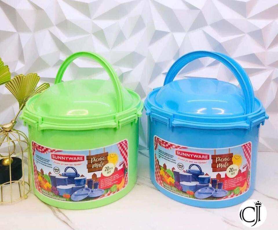 Sunnyware Picnic Mate 2in1 Good Storage Set | Lazada PH