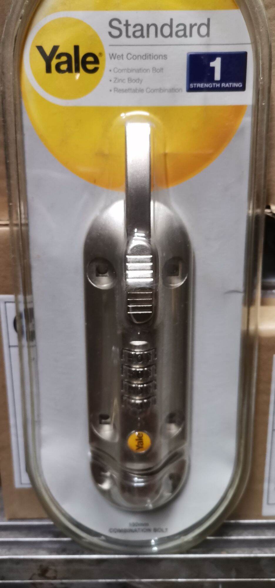 YALE 4 DIAL COMBINATION BOLT LOCK #Y600/120/1 | Lazada PH