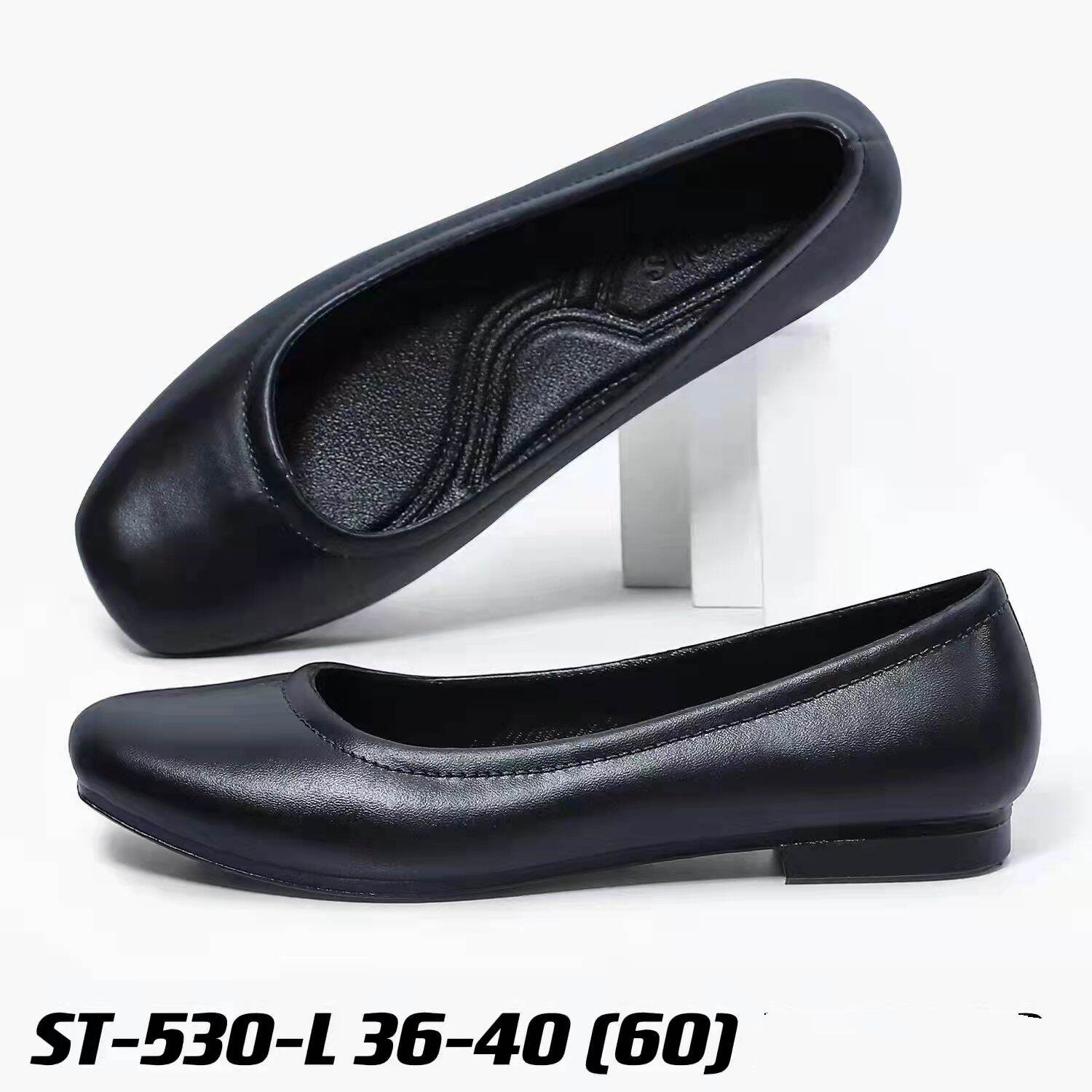 ST-530-L Shuta PVC goma black shoes for female: sizes 36-40 | Lazada PH