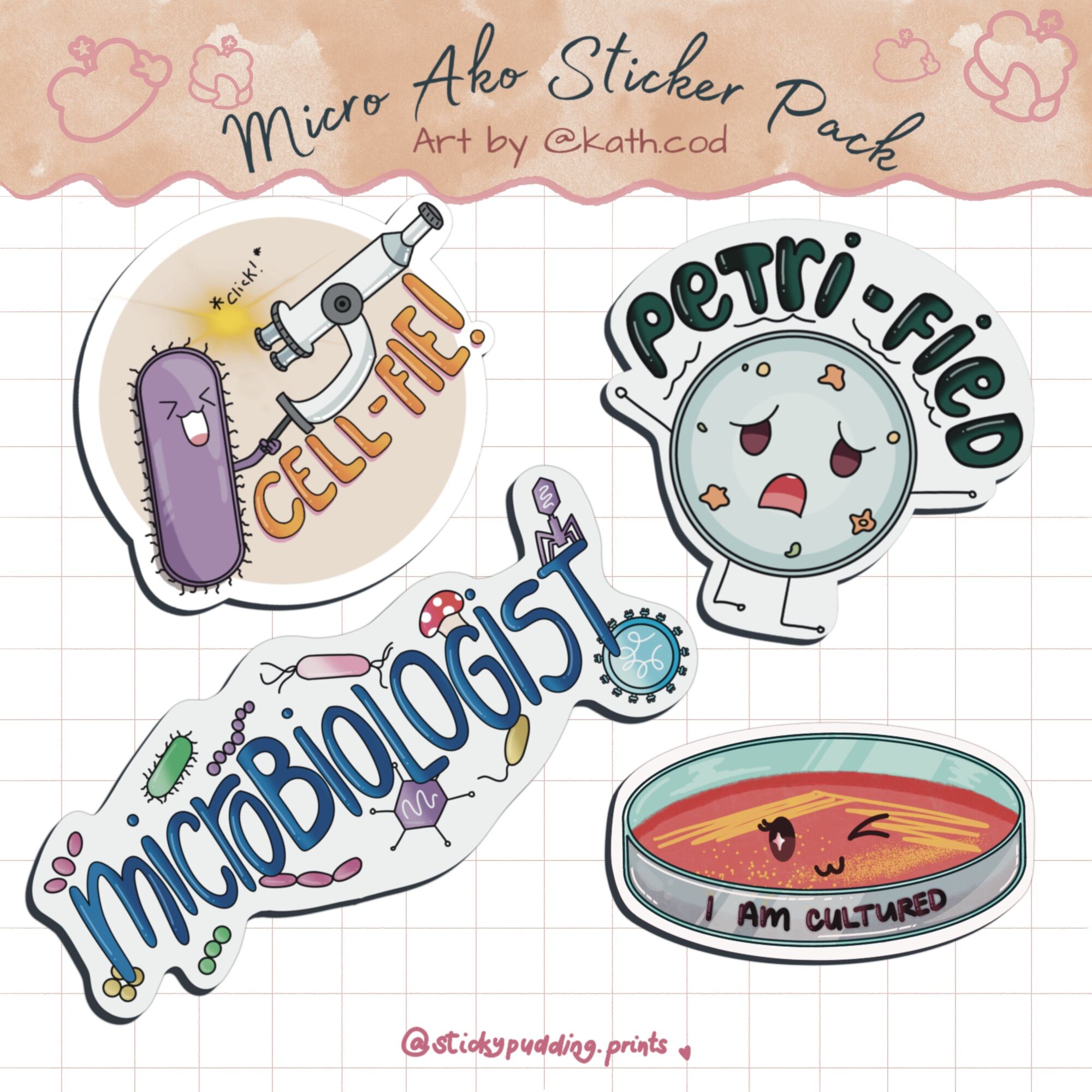 Micro Ako Sticker Pack | Lazada PH