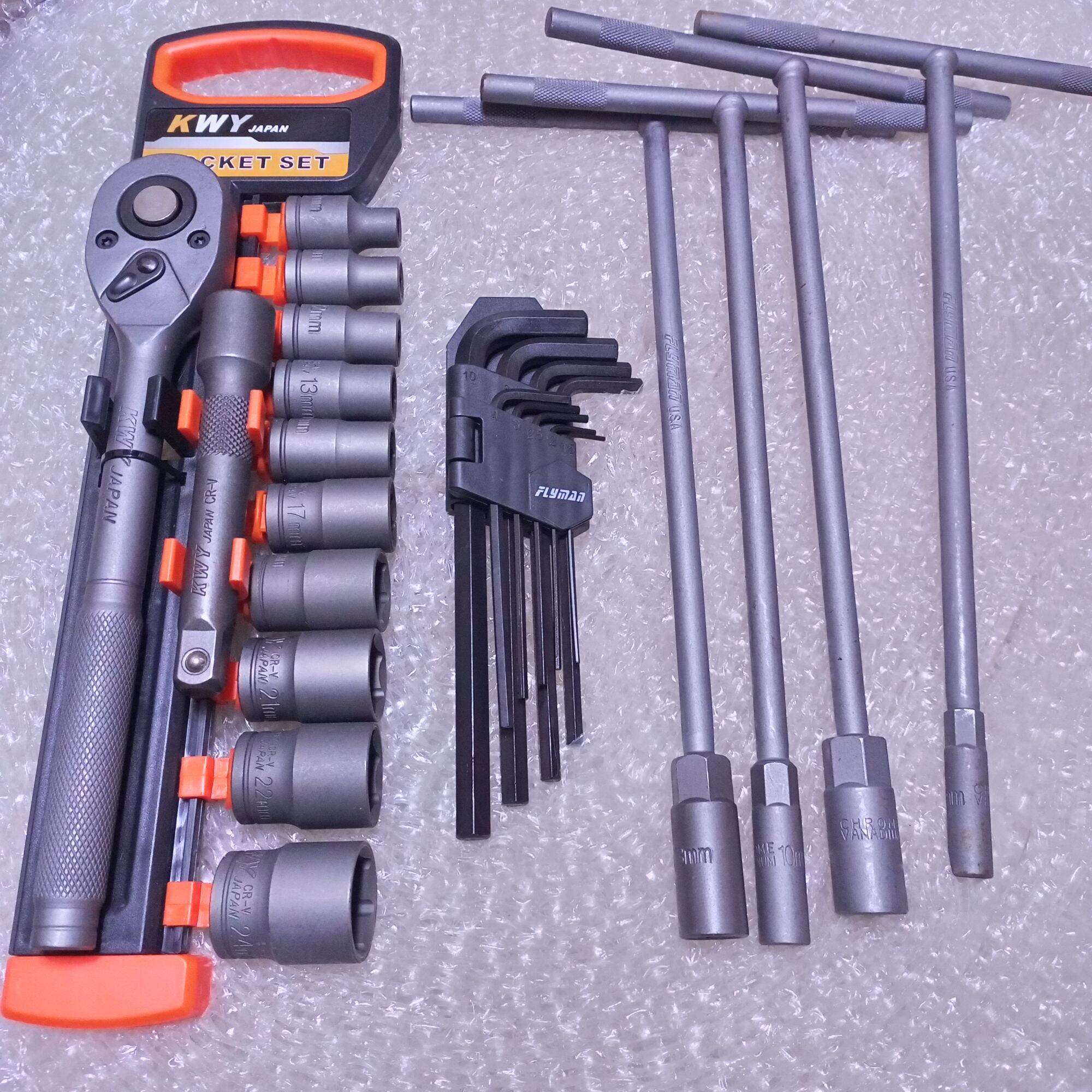 twrench set and Allen hex flyman 12pcs kwy japan | Lazada PH