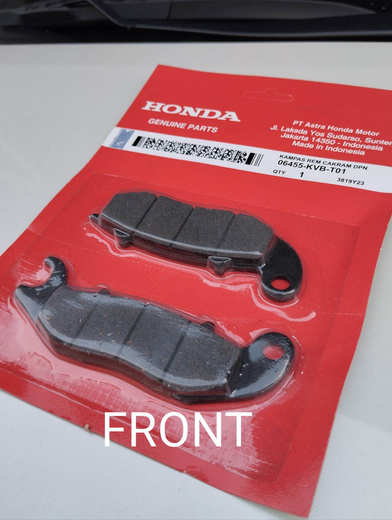 HONDA GENUINE BRAKE PAD SET FOR ADV 150. ADV 160. and PCX 160 Abs | Lazada PH