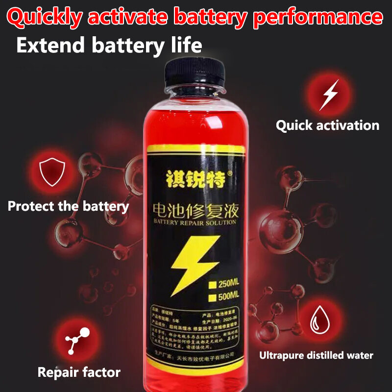 5 minutes of immediate rejuvenation QRT battery repair solution 500ml ...